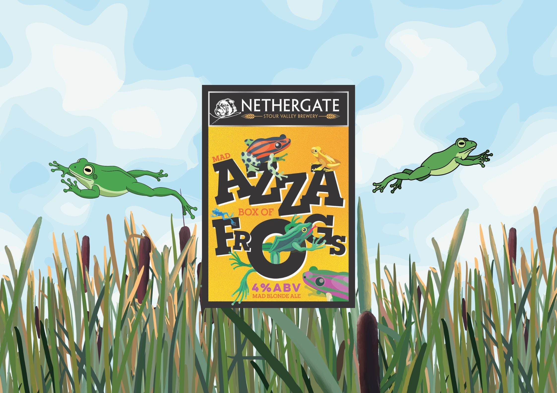 Introducing Azza Box Of Frogs – Nethergate Brewery