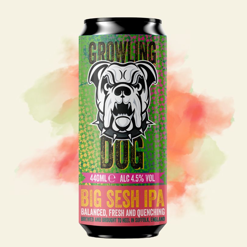 Big Sesh IPA: 4.5% Session Craft Ale - Growling Dog – Nethergate Brewery