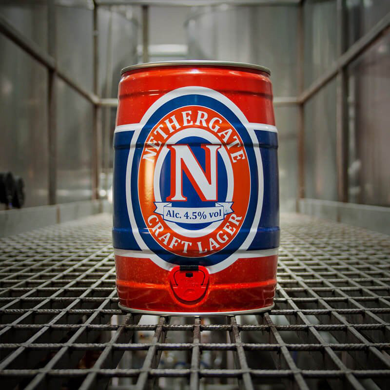 Lager Mini Keg – Nethergate Brewery